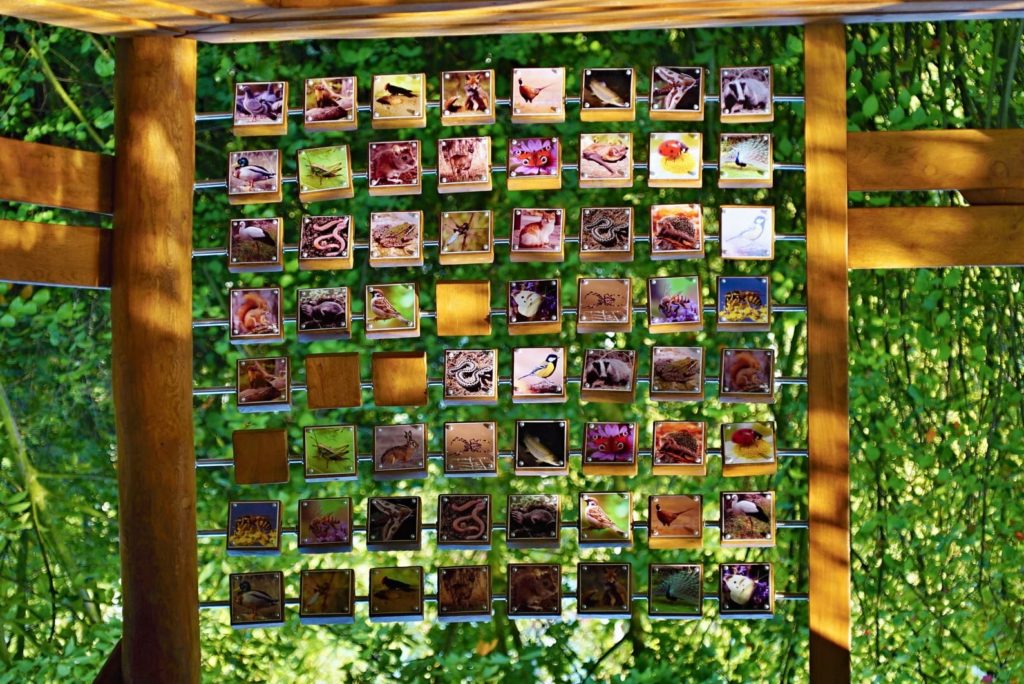 Memoryspel för montering utomhus (HH1D00-007) - Woodwork AB